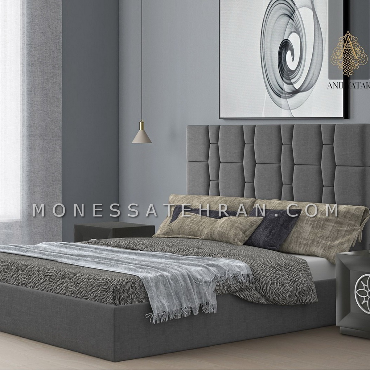 تخت باکس هتلی دو نفره مدل Angel - تشک مونسا ترکیه نمایندگی غرب تهران ...