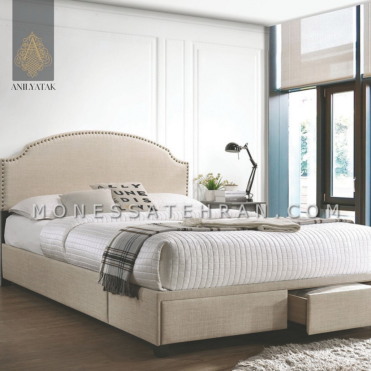 تخت باکس هتلی دو نفره مدل Capona - تشک مونسا ترکیه نمایندگی غرب تهران ...