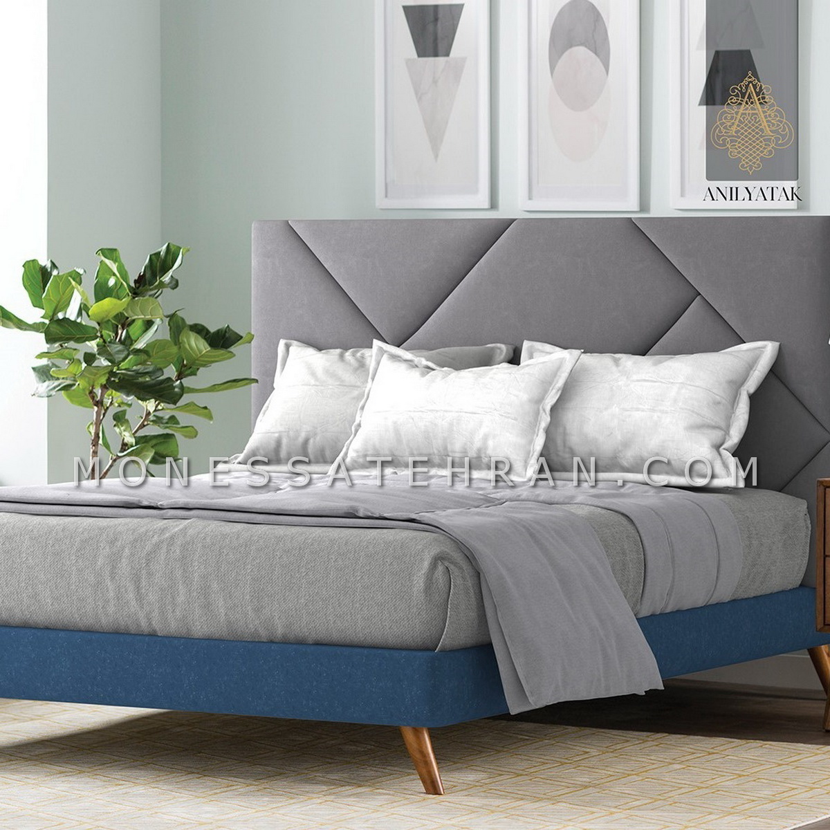 تخت باکس هتلی دو نفره مدل Cassano - تشک مونسا ترکیه نمایندگی غرب تهران ...