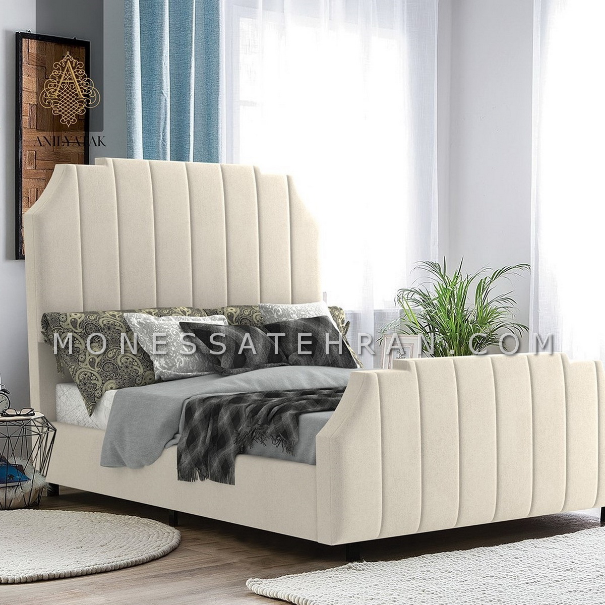 تخت باکس هتلی دو نفره مدل Clarris - تشک مونسا ترکیه نمایندگی غرب تهران ...