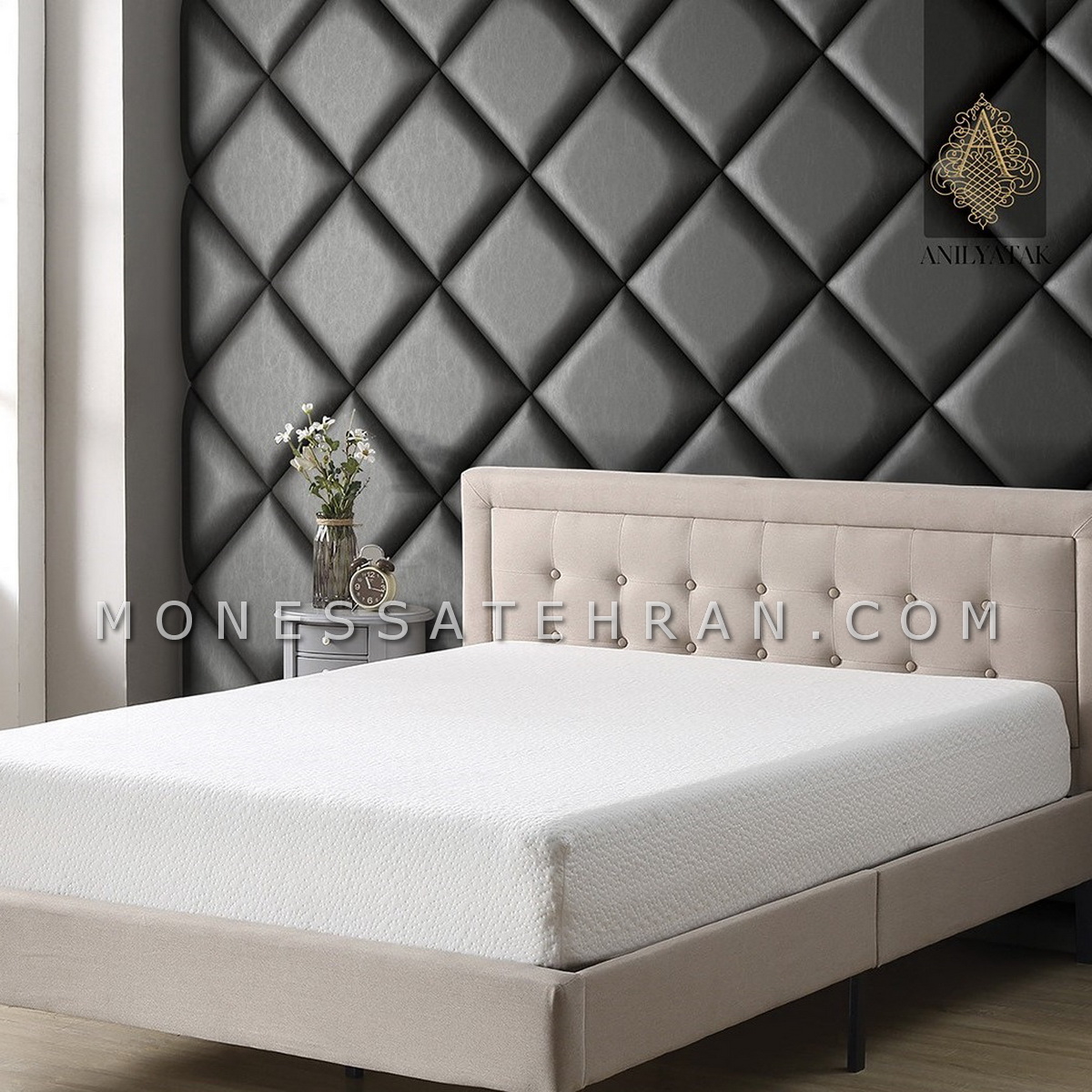 تخت باکس هتلی دو نفره مدل Debora - تشک مونسا ترکیه نمایندگی غرب تهران ...